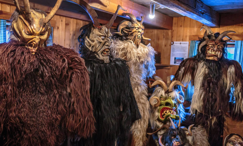 Die Perchten - Brauchtum Krampus Perchten Teufel Klausen und mehr
